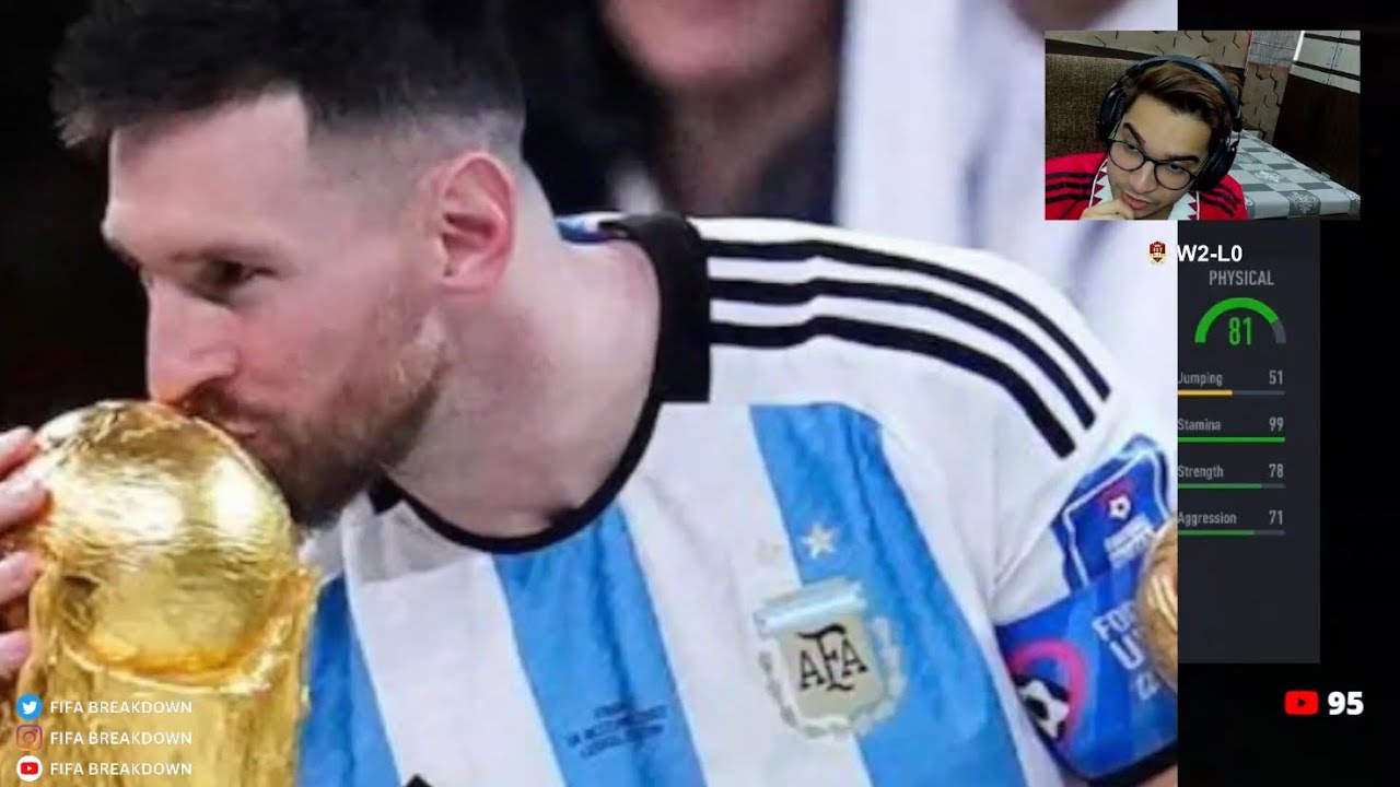 "Use Messi's World Cup Winning Photo To Stat Reveal For Good Luck ...