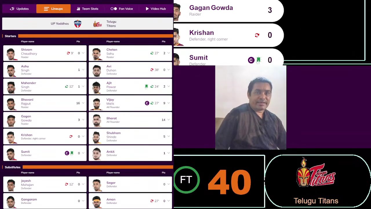 LIVE SCORE UPDATES OF PRO KABADDI LEAGUE 12 || 65TH MATCH OF PKL 2025 ...