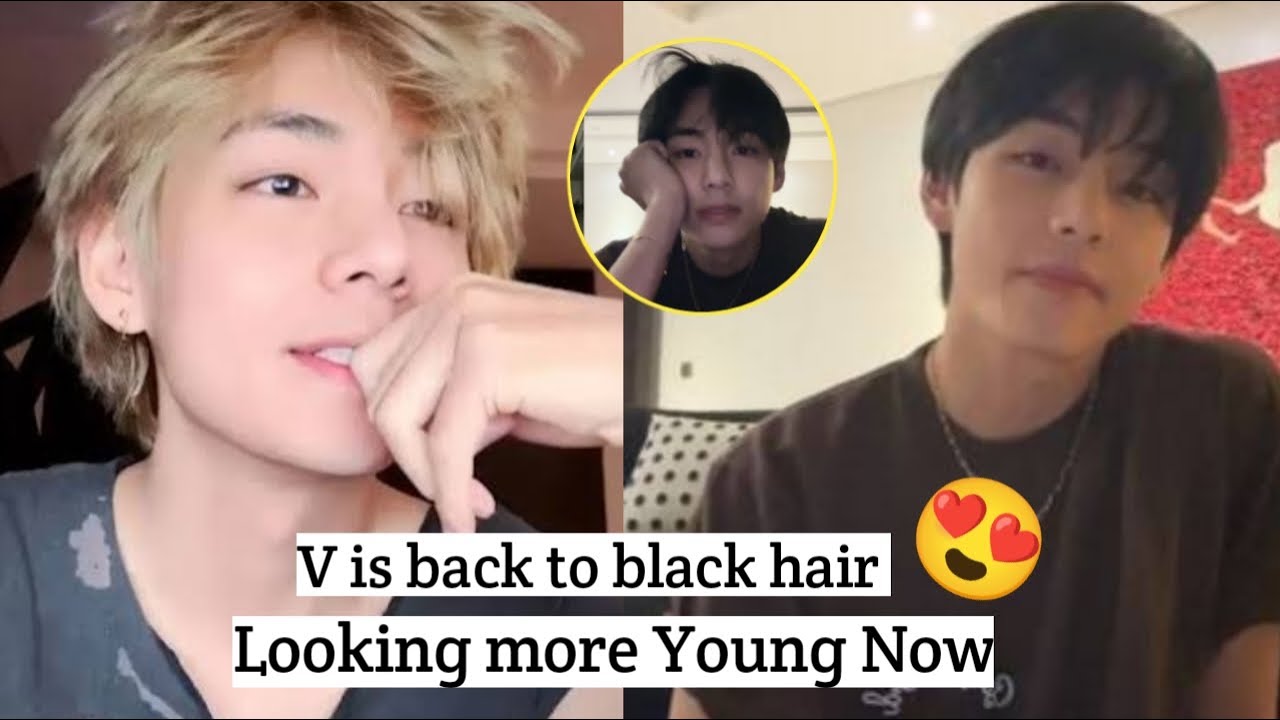 BTS V Has Netizens Swooning After Debuting A New Color During A Live ...