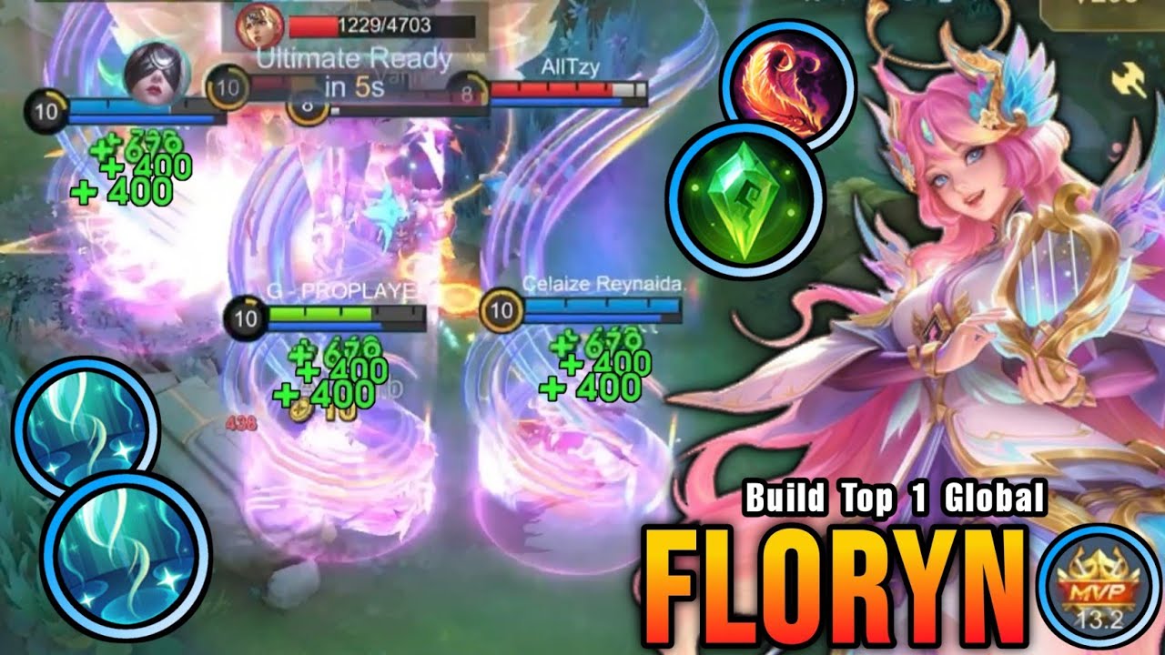Support META!! Floryn Collector Skin MVP Plays!! - Build Top 1 Global ...