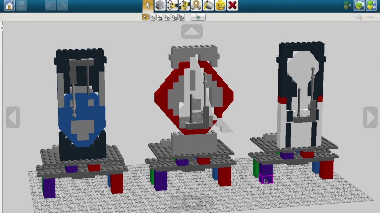 How to make a customizable Lego Phone Holder - YouTube