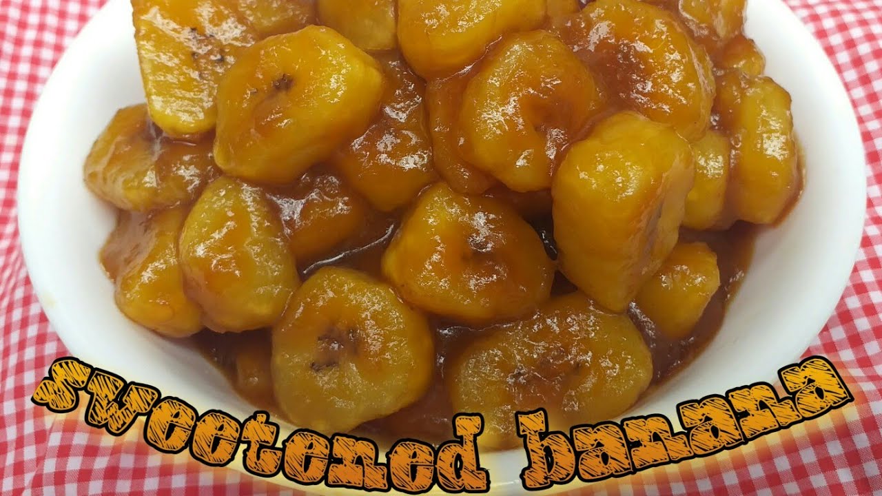 Sweetened Banana | Minatamis na Saging | How to | Kucinera PH - YouTube