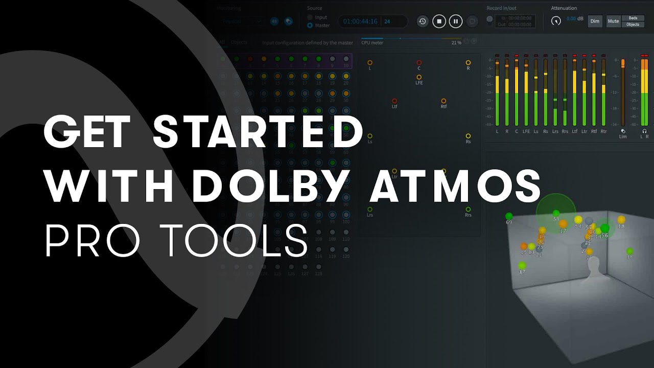 Preparing for Dolby Atmos Mixing in Pro Tools - YouTube