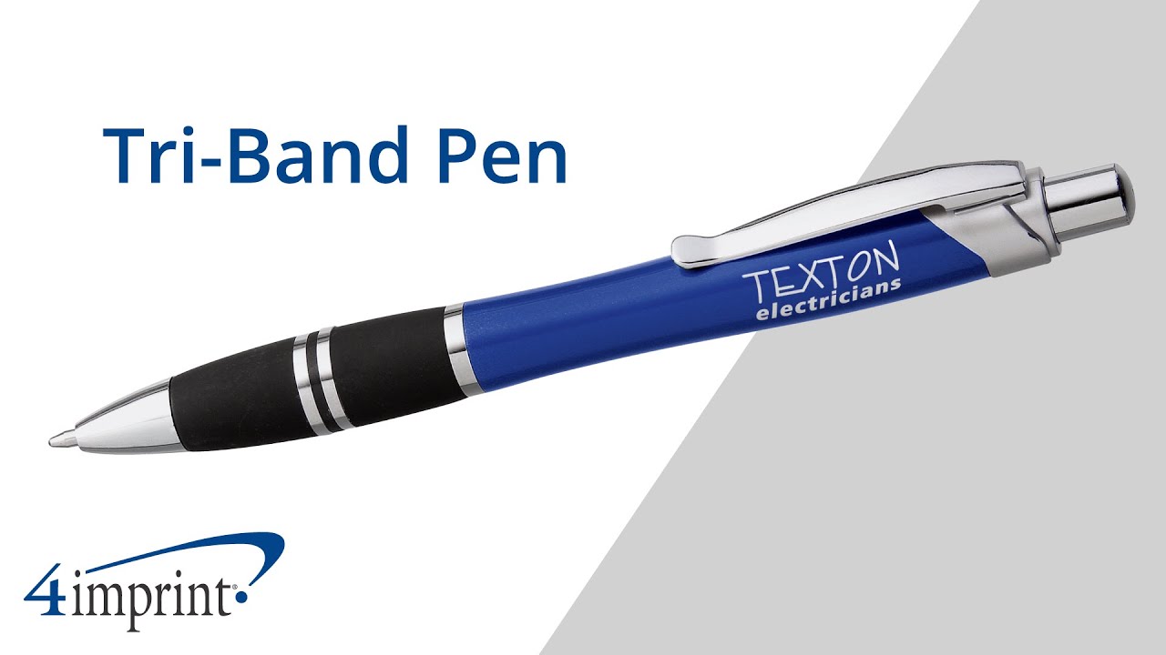 Tri Band Pen by 4imprint - YouTube