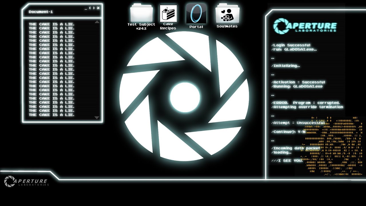 Portal History Of Aperture – Old Aperture Depth Map – EXWJ