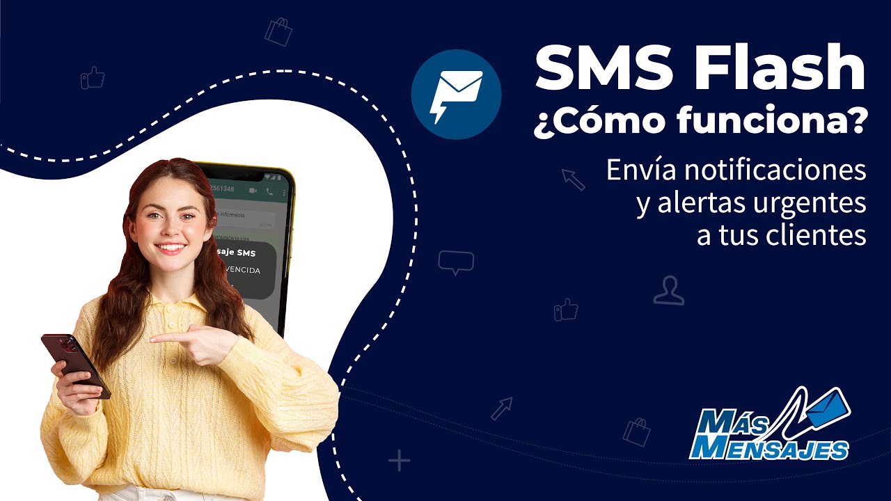 Qué son los SMS Flash - YouTube