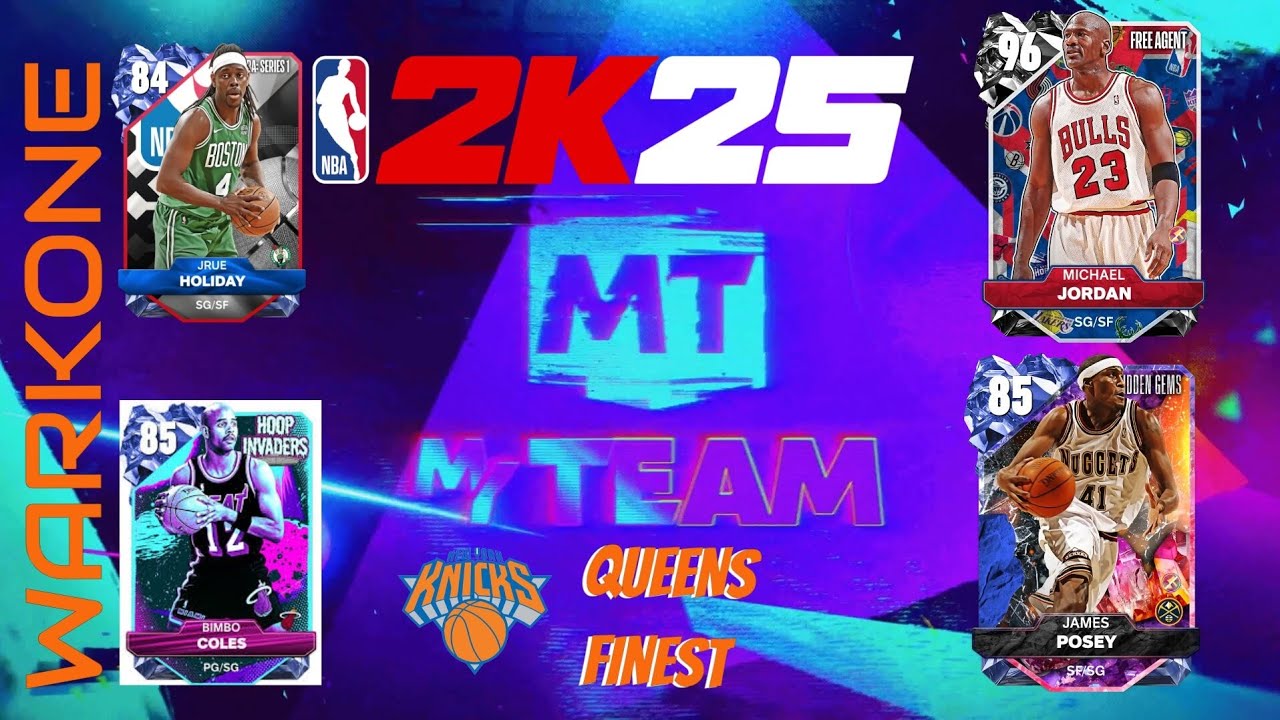 NBA 2K25 - MyTeam - Multiplayer - Queens Finest vs 444 - YouTube