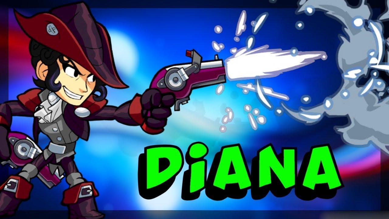 Diana the Demon Hunter • Brawlhalla 1v1 Gameplay - YouTube
