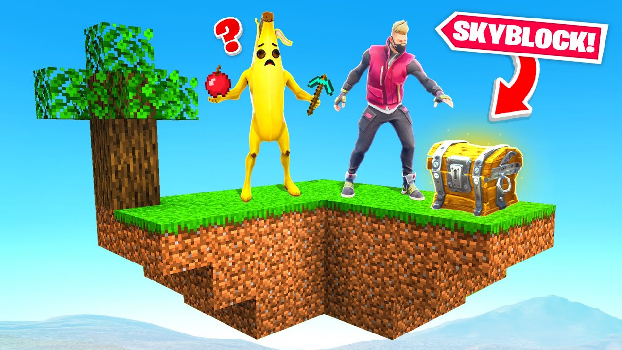 Der *NEUE* SKYBLOCK Modus in Fortnite: Battle Royale! - YouTube