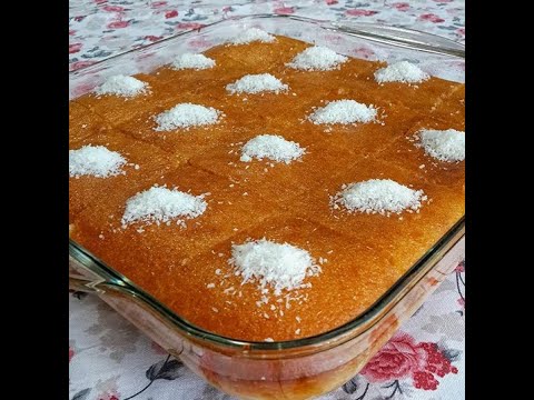 Çok lezzetli bir revani tarifi