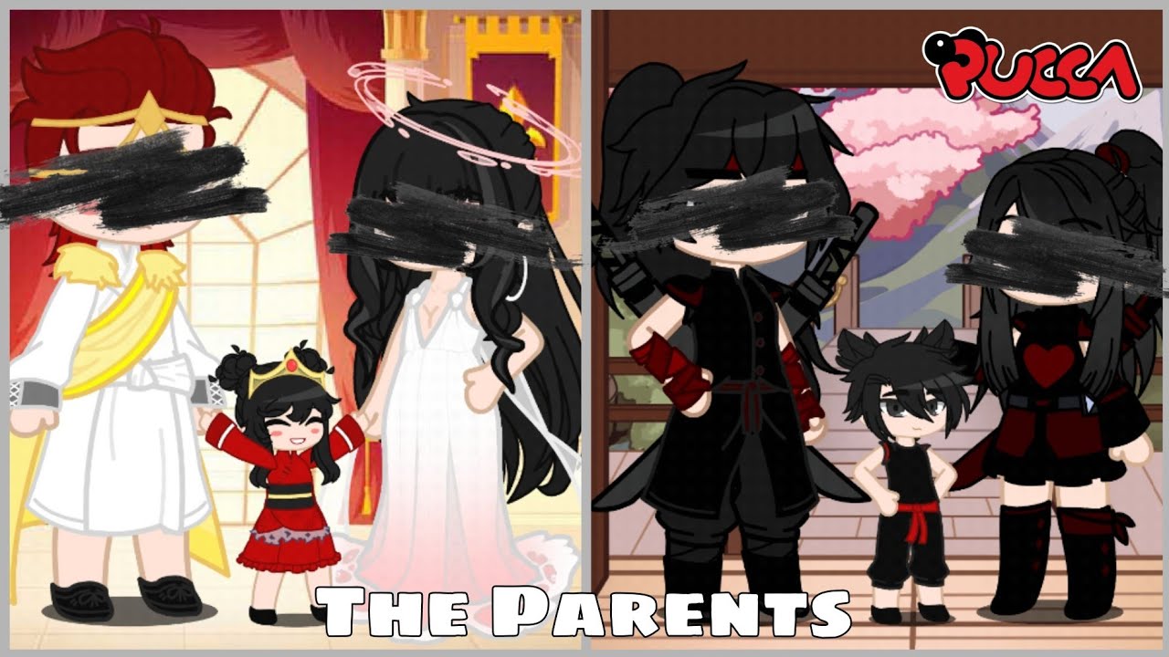 Pucca and Garu's Parents' Introduction || Pucca's Origin || Gacha Club ...