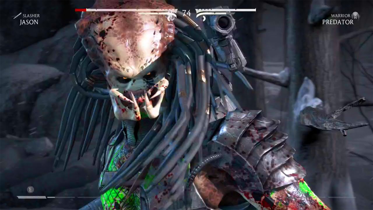 Mortal Kombat X - PREDATOR vs JASON + PREDATOR X-RAY GAMEPLAY - YouTube