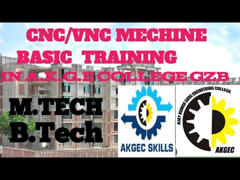CNC/VMC Basic Training in AKGEC college Ghaziabad|| Full Vlog || - YouTube