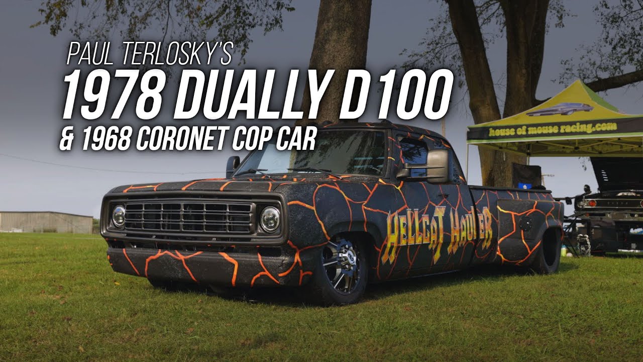 Paul Terlosky’s Hellcat-Powered Dually Tows a Hellcat-swapped Coronet ...
