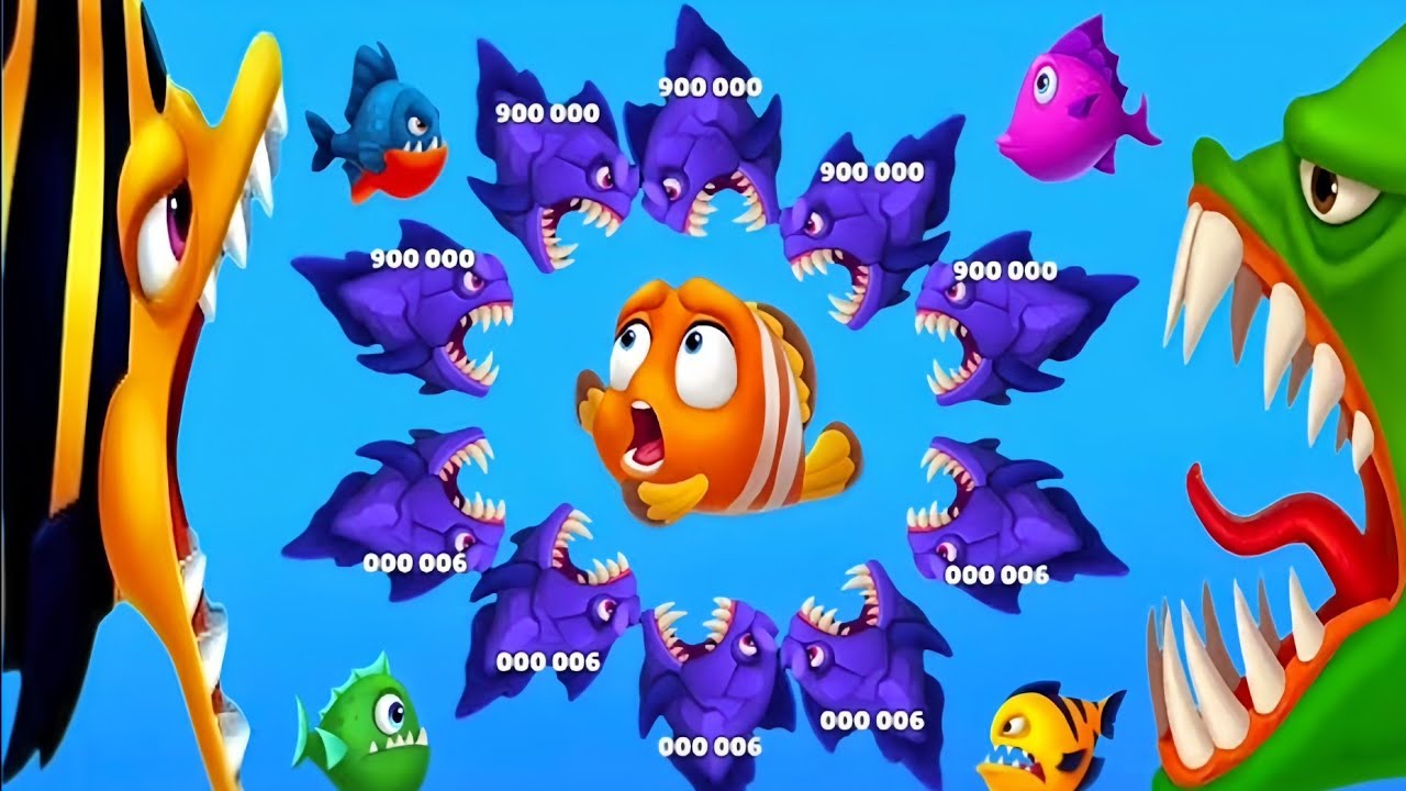 Fishdom Ads | Hungry Fish New Update [6.42] Fishdom Ads#fishdom - YouTube