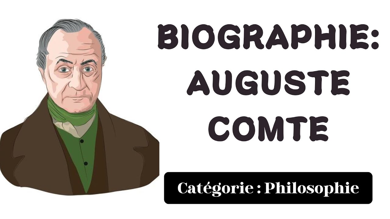 Biographie: Auguste Comte (philosophie) - YouTube