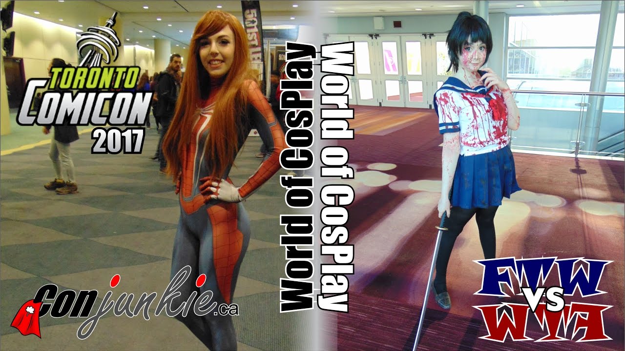 World of Cosplay - Toronto ComiCon 2017 Edition - YouTube