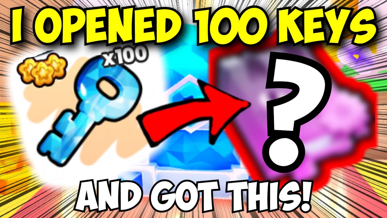 I Opened 100x Crystal Keys in Pet Sim 99 and GOT THIS! - YouTube