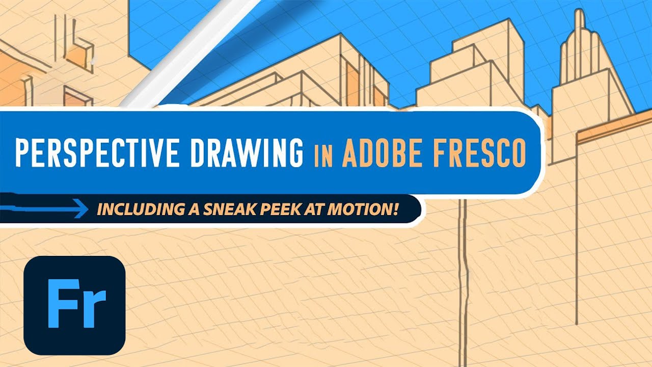 Fresco Sneak! Perspective Drawing & Motion | Adobe Creative Cloud - YouTube