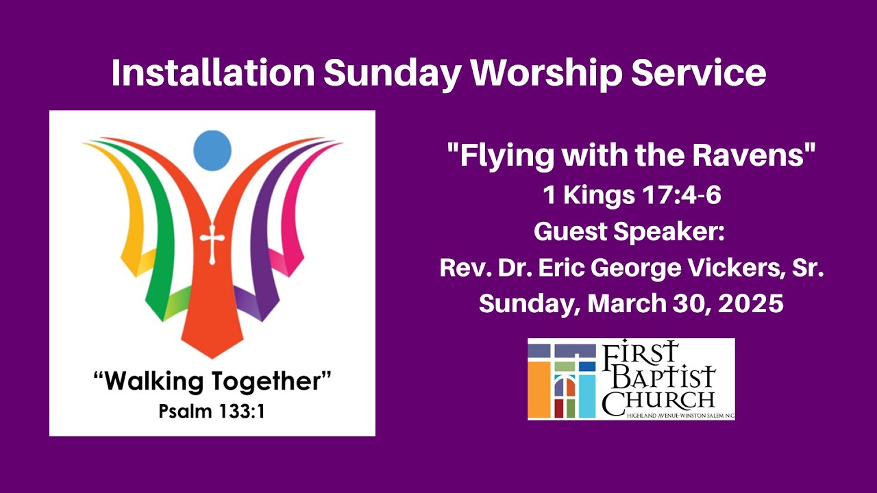Installation Sunday Worship Service - Sunday, March 30, 2025 - YouTube