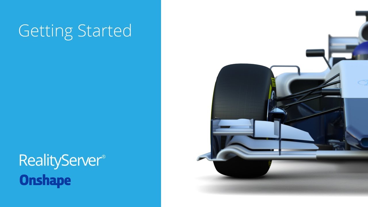 RealityServer for Onshape - Getting Started - YouTube