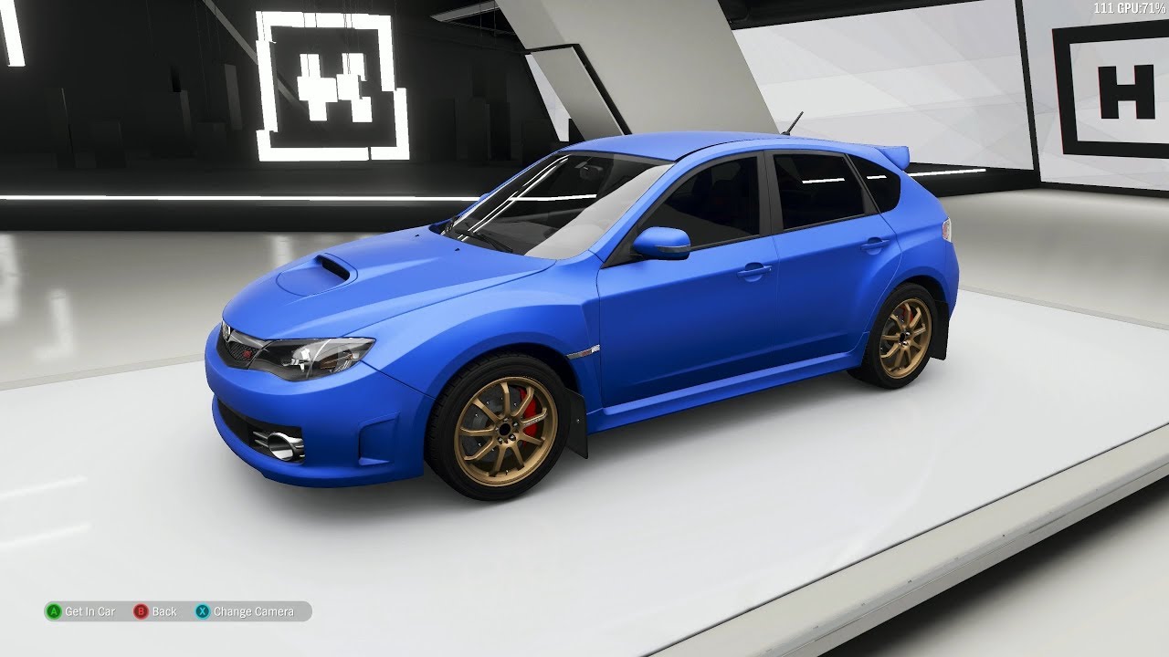 Forza Horizon 4 - 2008 Subaru Impreza WRX STI - Customize and Drive ...