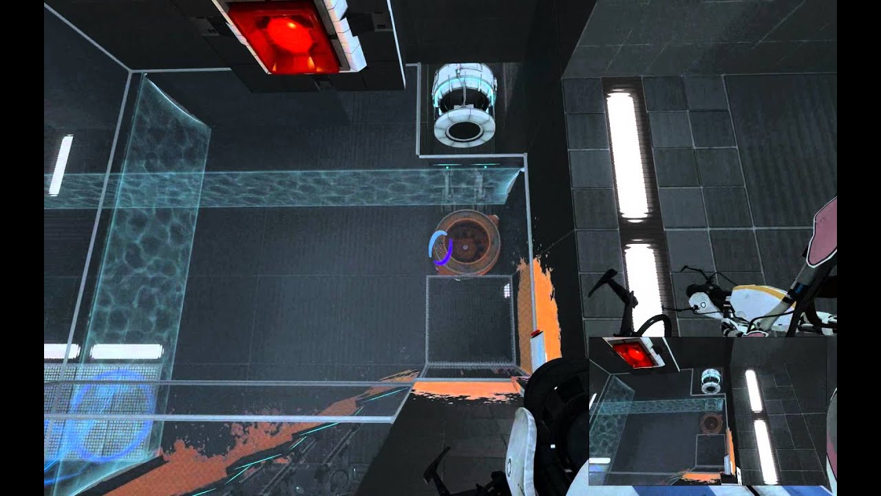 Portal 2 coop map - Victory Yodel Part 1 (failing) - YouTube