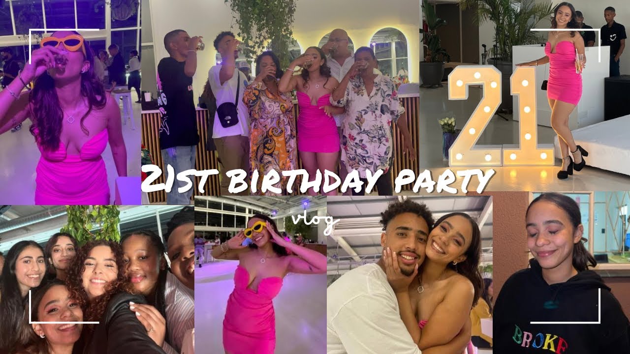 my 21st birthday party - YouTube