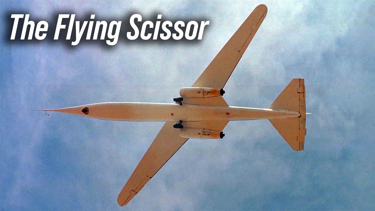 NASA’s Scissor-Wing Aircraft: The AD-1 Story - YouTube