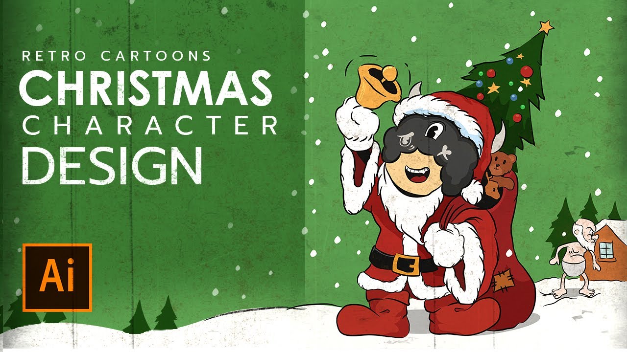 How to Draw Character Design - Concept Christmas futa claus | Adobe ...