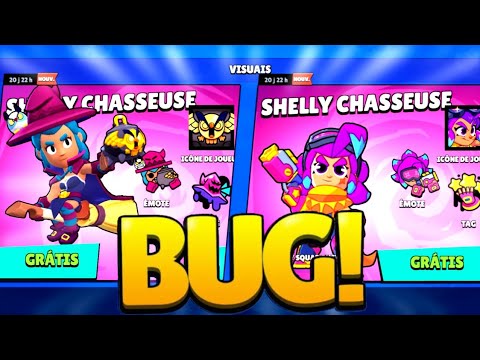 BUG com 2 SKINS GRÁTIS no BRAWL STARS 🤔 EXPLICADO!!!! - YouTube