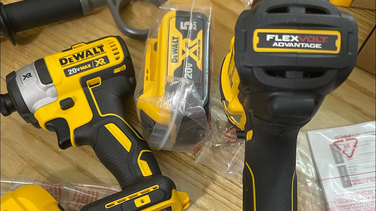 Dewalt DCK2100P2 new , Dewalt DCD 999 , Dewalt DCF 887 , Dewalt 5Ah ...