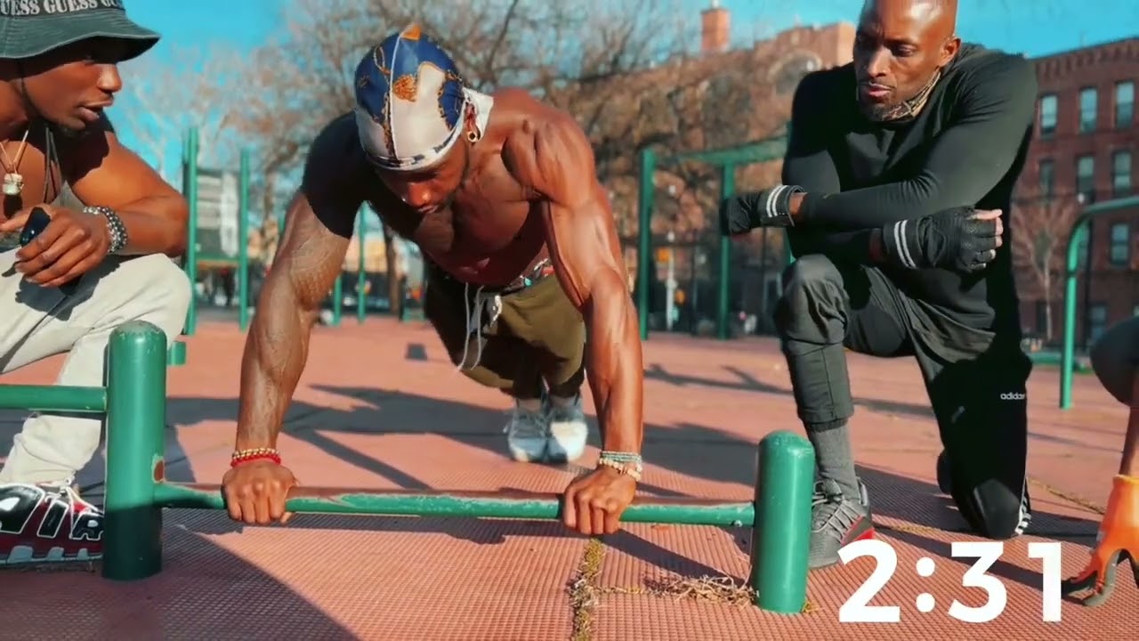 50 pull ups 100 push-ups unbroken @Broly Gainz @Goku Pump @Bruce Gunz ...