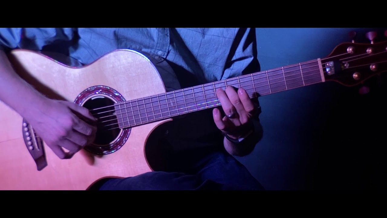 Easy Fingerstyle Solo W/Sheet Music - "First Solo" by Isaac Gish - YouTube