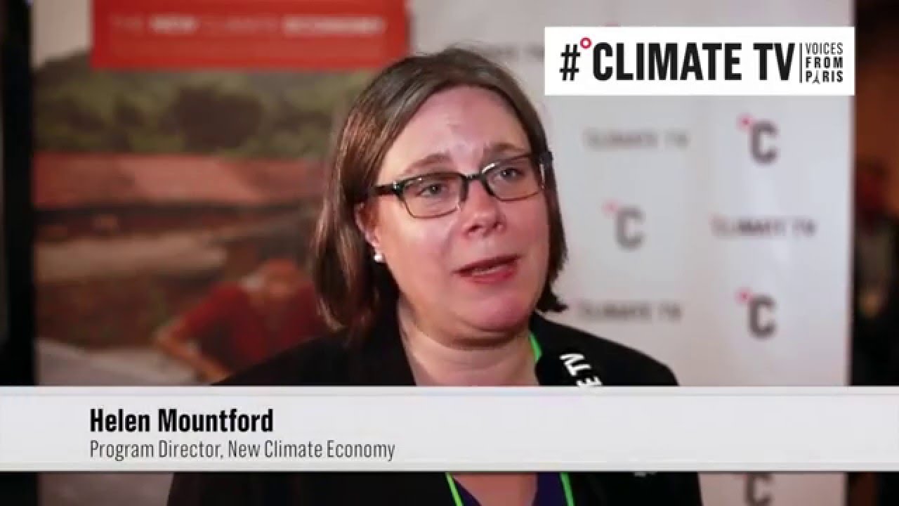 Helen Mountford, Programme Director, New Climate Economy - YouTube