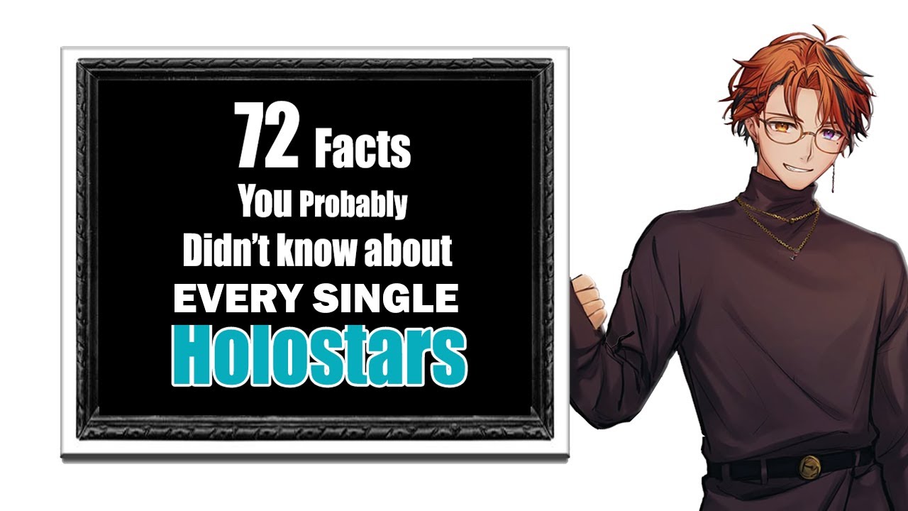 72 Facts You Probably Didn't Know About EVERY HoloStar - YouTube