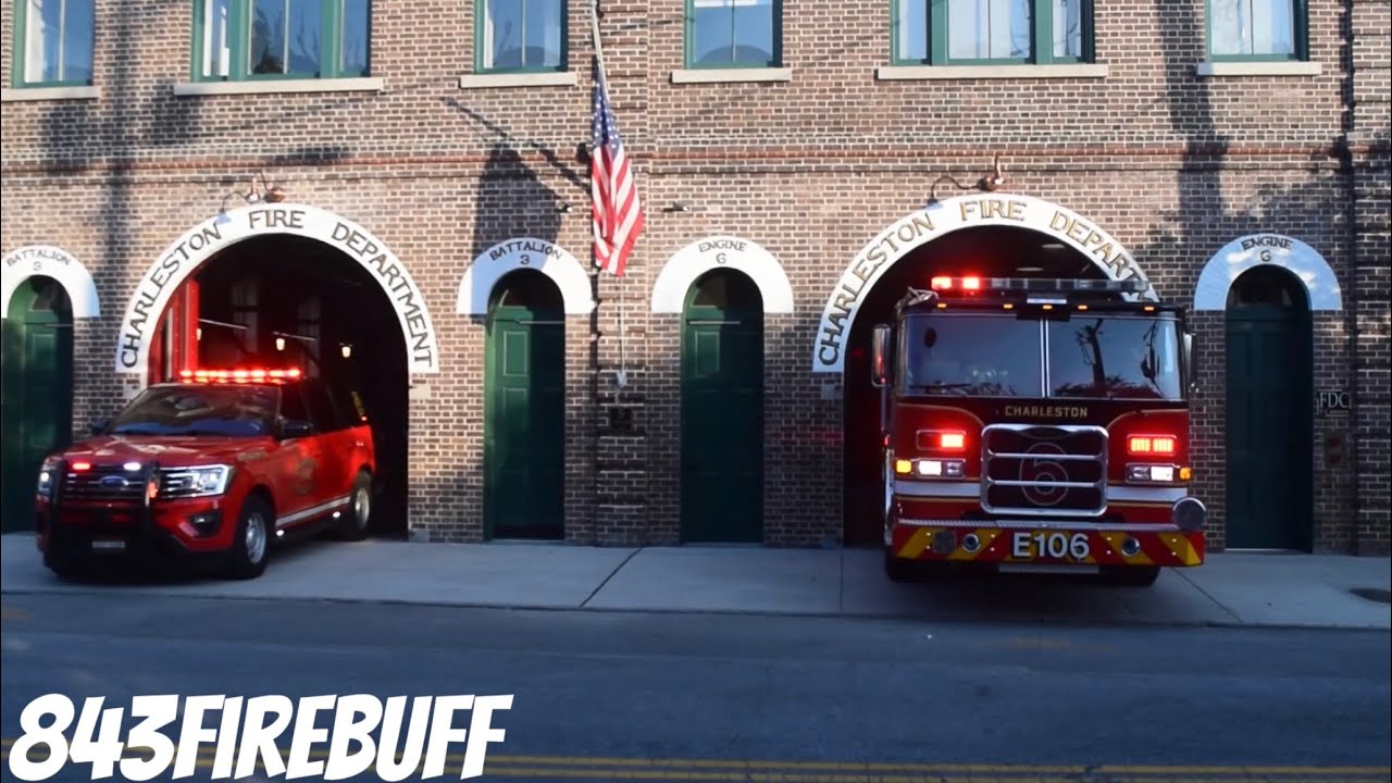 [CFD] Engine 106 + battalion 103 responding - YouTube