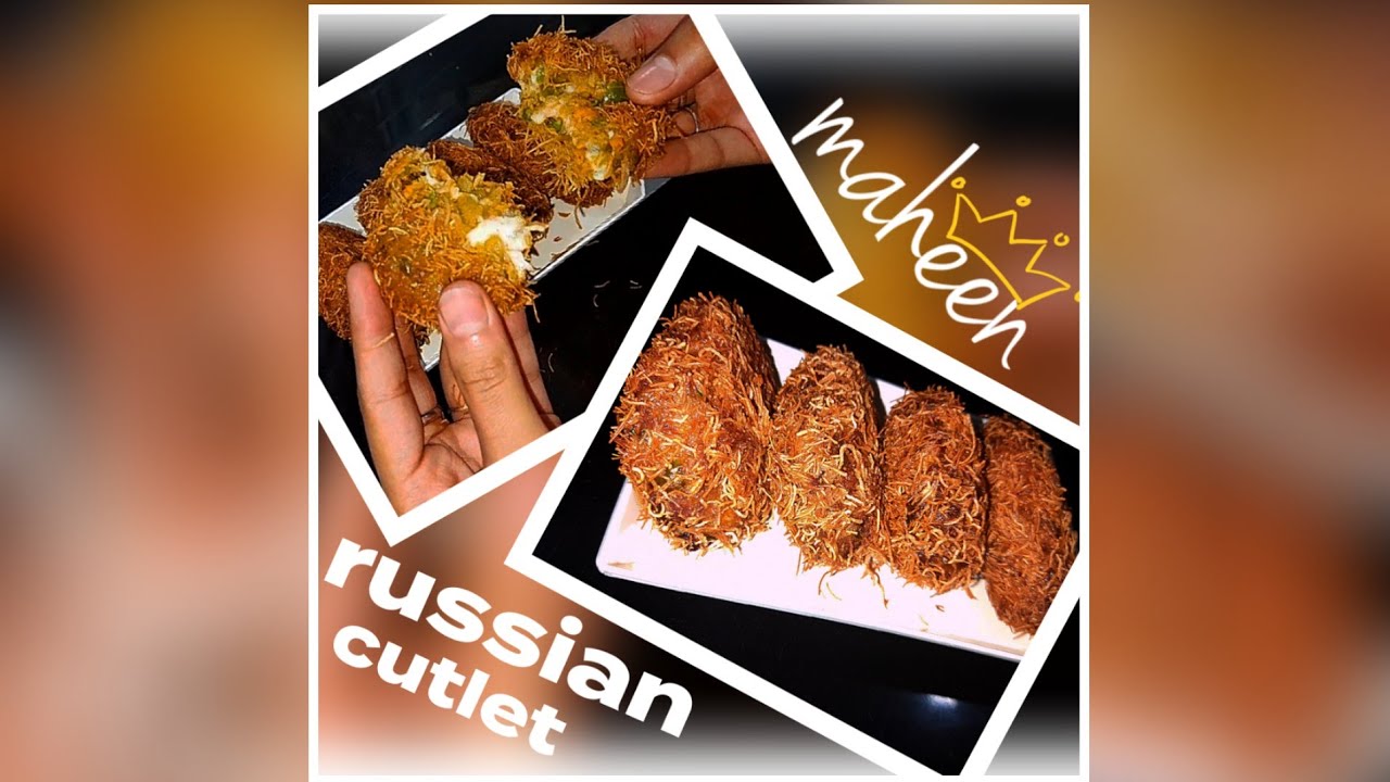 russian cutlet recipe | easy & tasty recipe | chicken kebab | by maheen ...