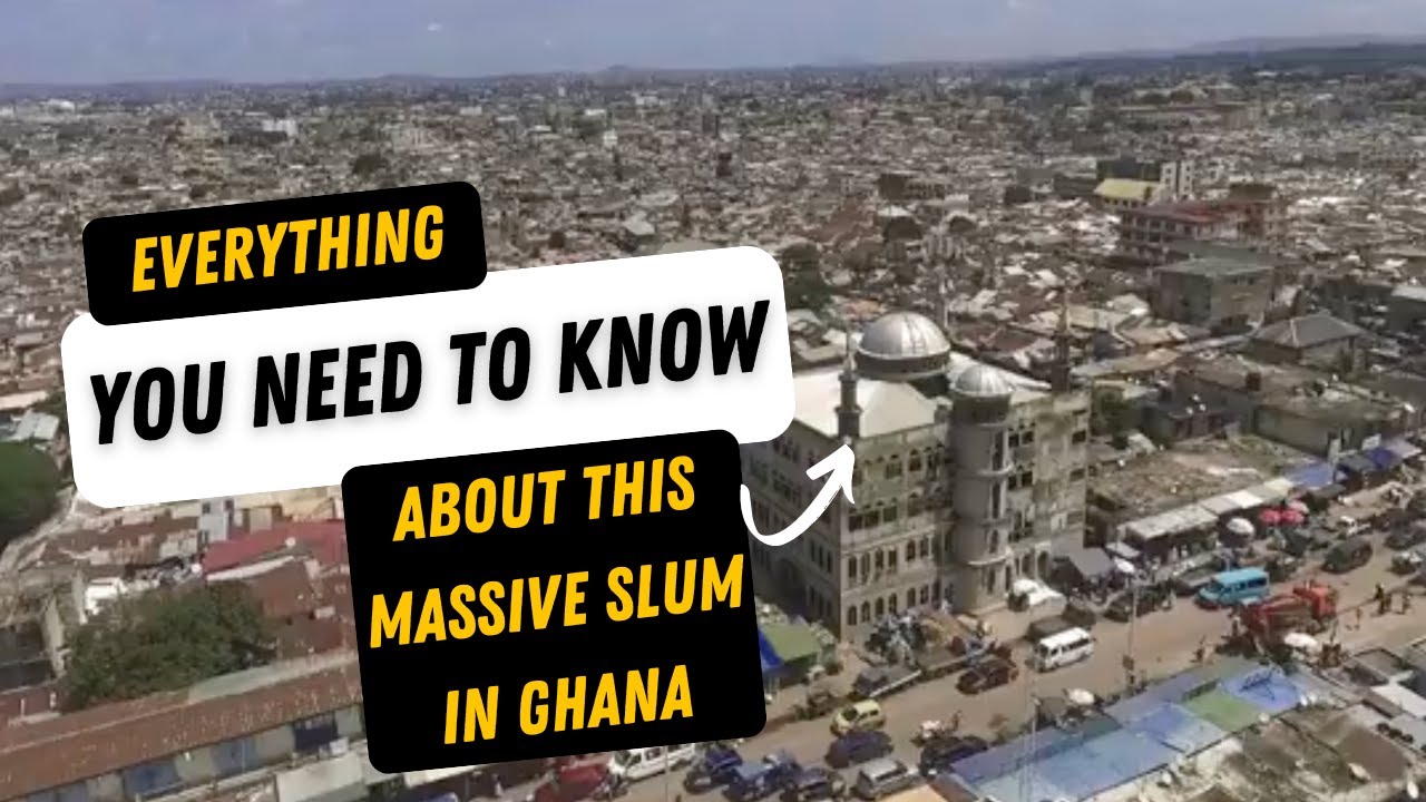 Welcome to Nima, one of largest slums in Ghana... - YouTube