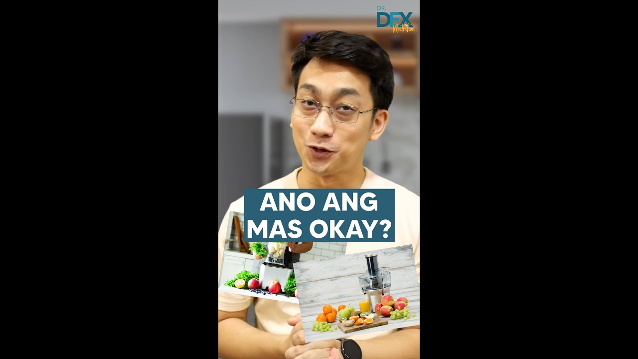 Blending vs Juicing | Dr. Dex Macalintal - YouTube