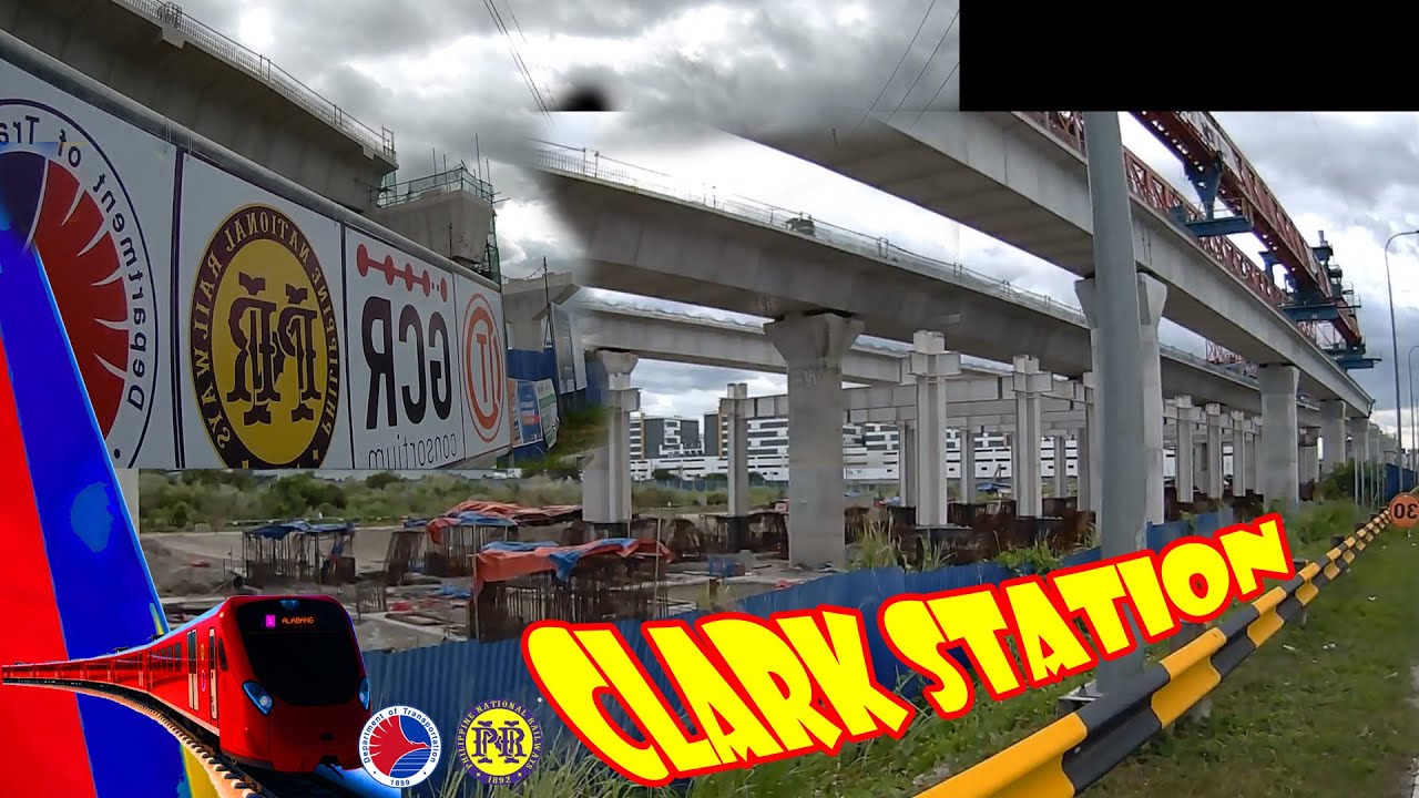 nscr clark station moving forward - YouTube