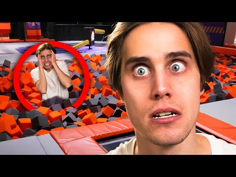 KURRAGÖMMA I TRAMPOLINPARK | KONTORSKAMPEN EP6