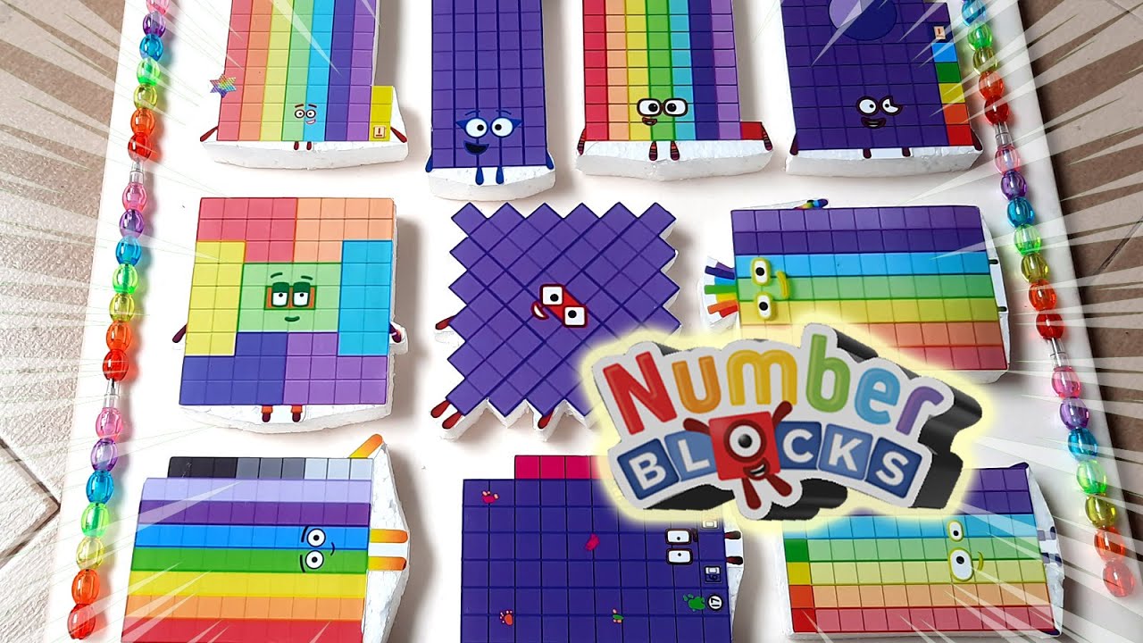 #1004 Unlocking BOX Numberblocks Hypnotic Numberblocks ASMR: Soft ...