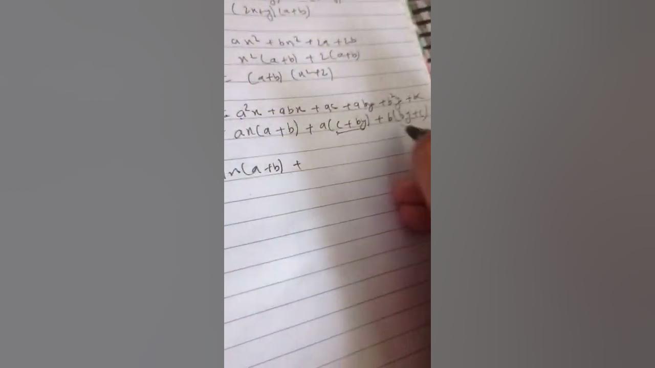 Find the LCM from 2ax + ay + 2bx + by, ax^2 + bx^2 + 2a + 2b, a^x + abx ...