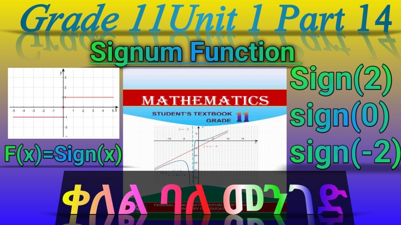 Grade 11 Mathematics Unit 1 Signum Function Exercise 1 16 Simply Grade 11 Mathematics Unit 1 Signum Function Exercise 1 16 Simply
