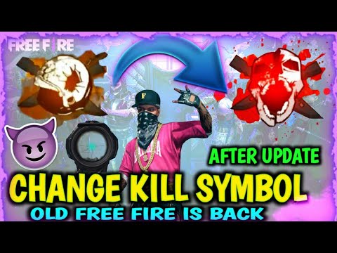 How To Change Kill Notification Logo Classic Free Fire Logo Headshot ...