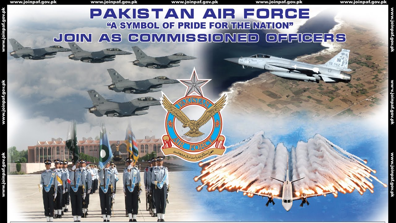 Join PAF as a Commissioned Officer (Full Details) - YouTube