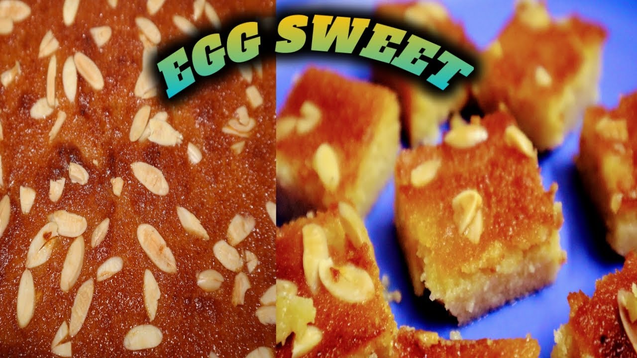 Egg Sweet / Ande Ki Mithai Recipe - YouTube
