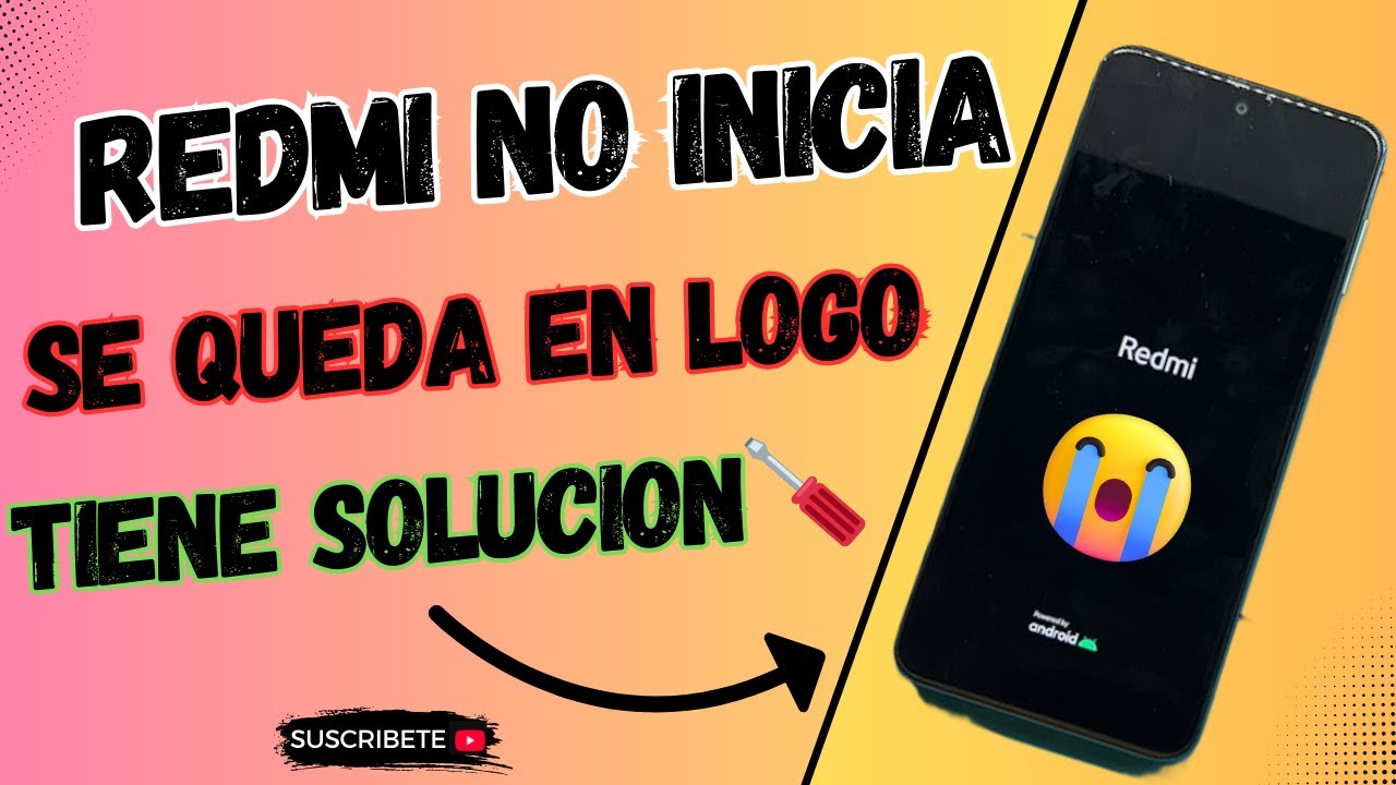REDMI NOTE 9 PRO SE QUEDA EN LOGO 😓📲 NO INICIA; CHECA LA SOLUCIÓN !! # ...
