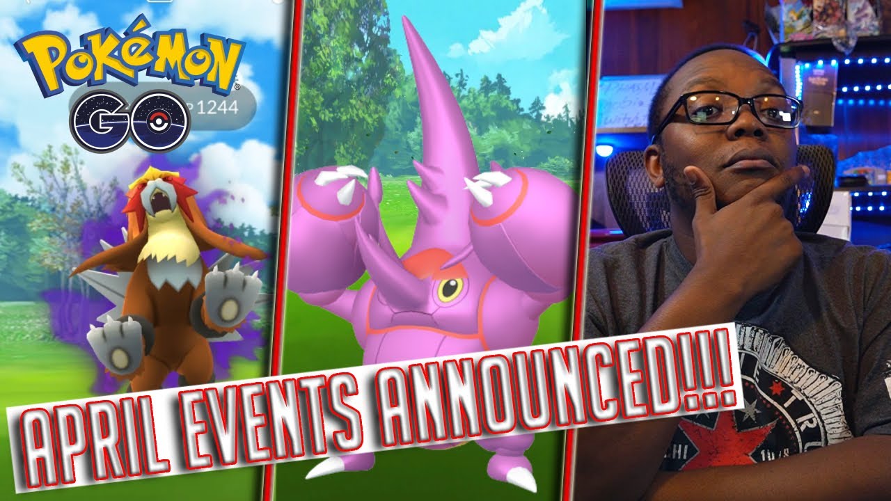 Pokémon Go: April Events Announced!!! - YouTube